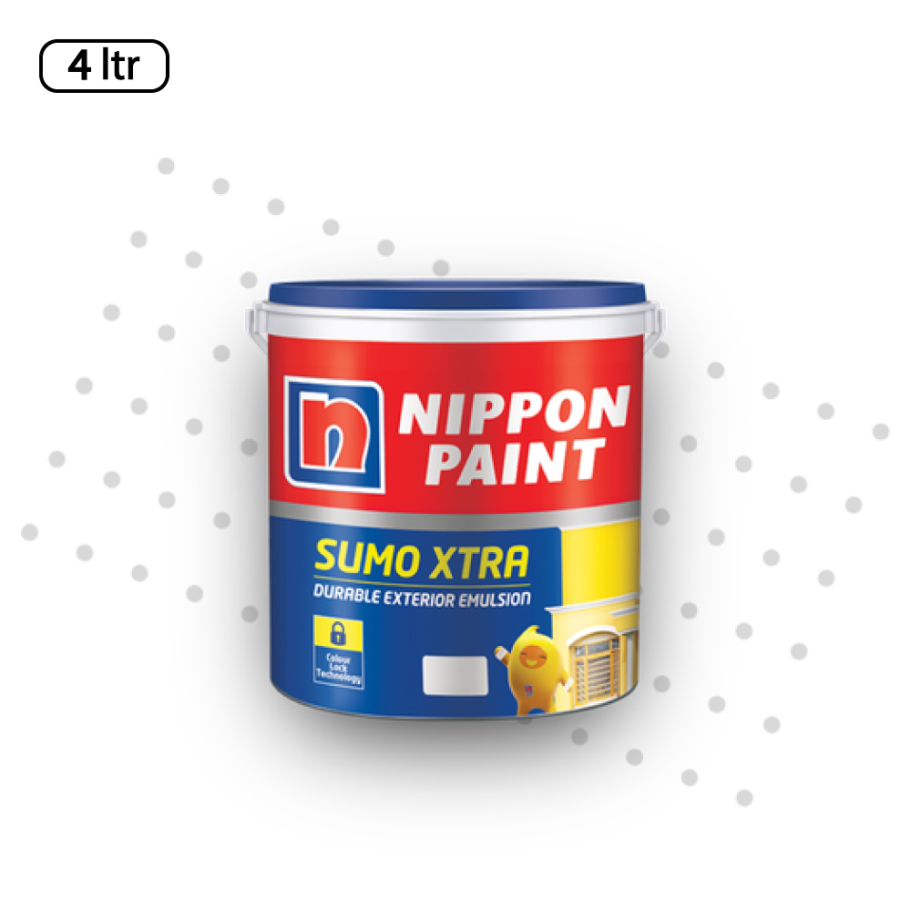 Nippon Paint Sumo Xtra Exterior Emulsion White 4L | mykit | Buy online ...