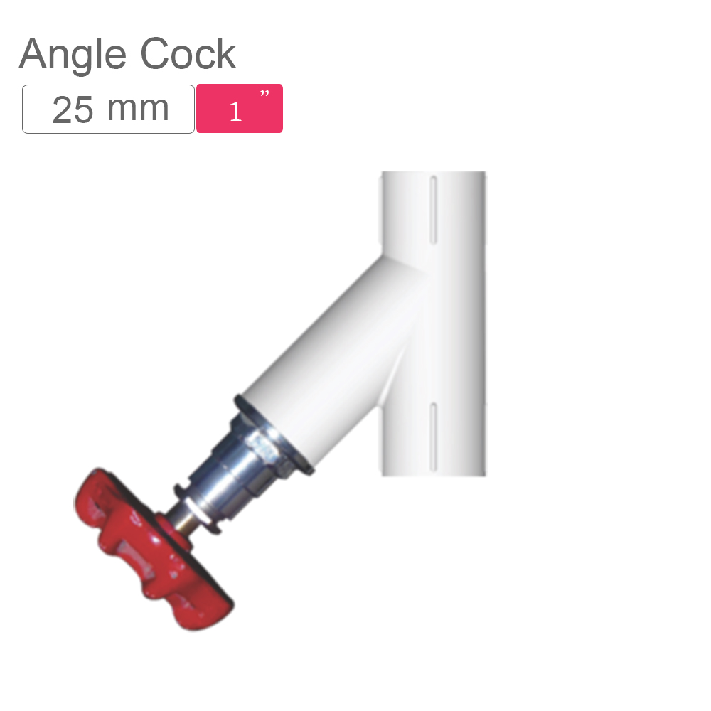 Supreme AquaGold uPVC Angle Cock 25mm SCH 80 Off White | mykit | Buy ...