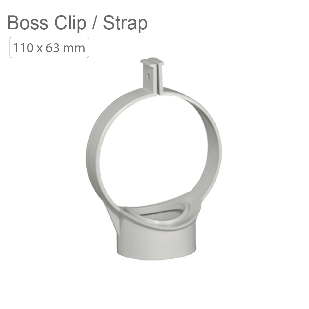 Supreme SWR Fitting Boss Clip / Strap with Open Outlets 110 x 63 mm S ...