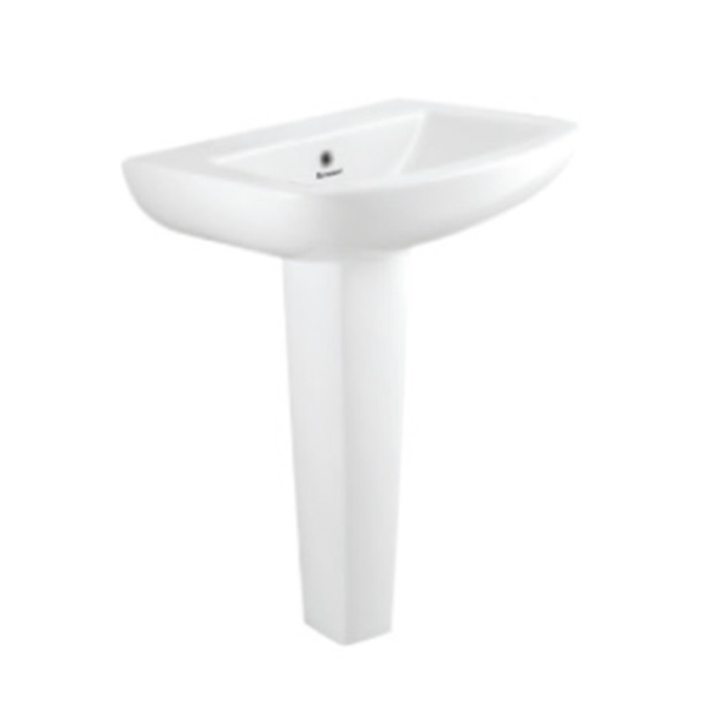 Parryware Venice N 625x495x190mm White Wash Basin with C0377 Long ...
