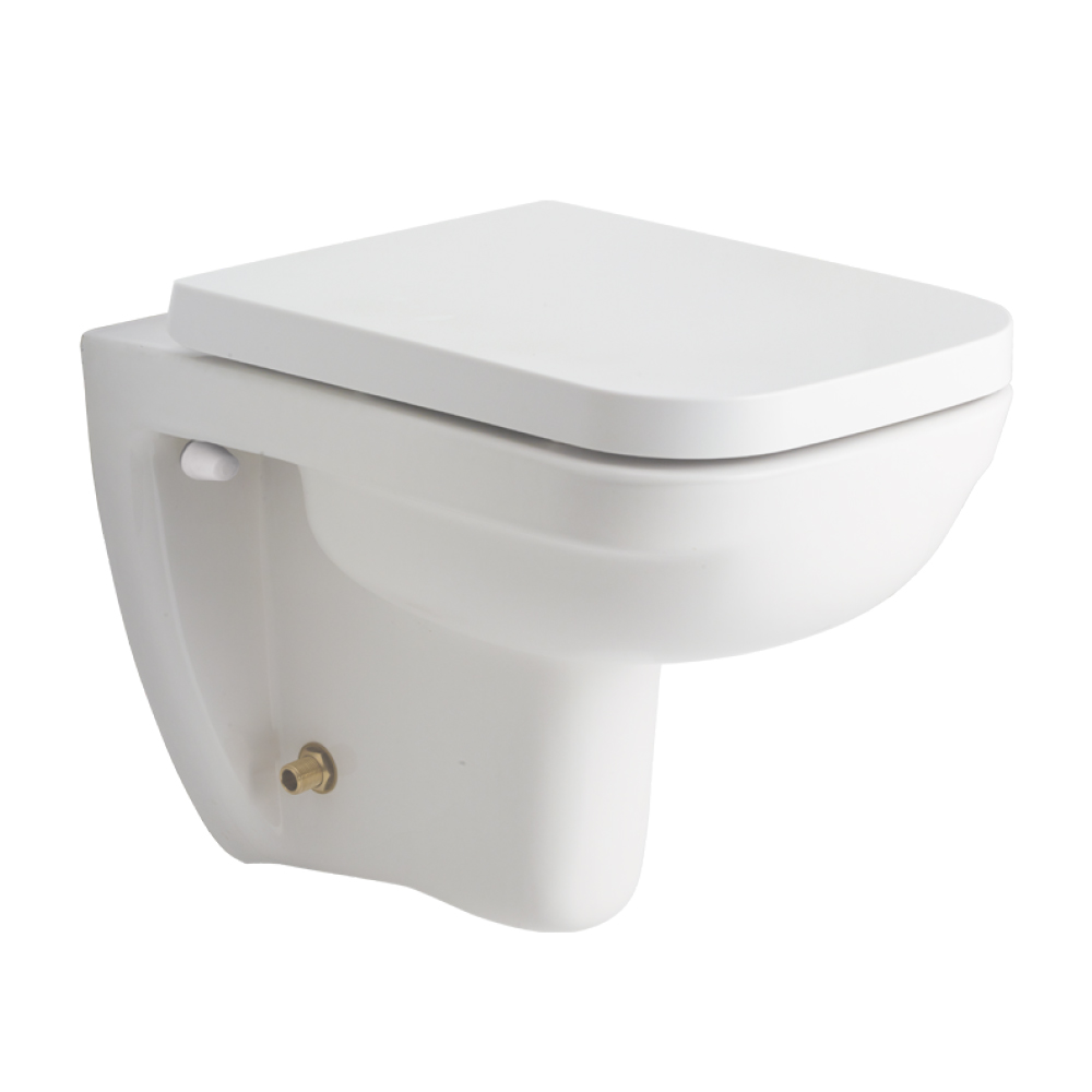 Cera Campbell Mini with bulit in jet P Trap 510x350x370 Snow white with ...