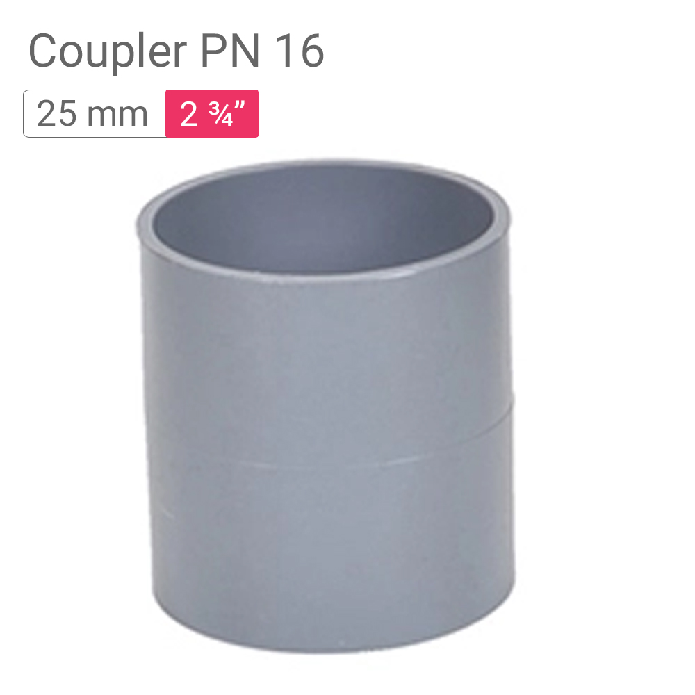 Star PVC Coupler PN 16 25mm .75inch | mykit | Buy online | Buy Star ...