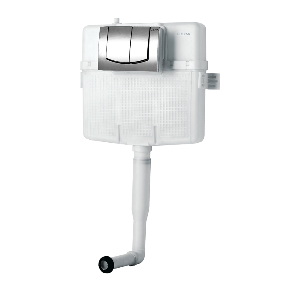 Cera Chevron 500 x 90 x 460 Concealed cistern without knob and frame ...