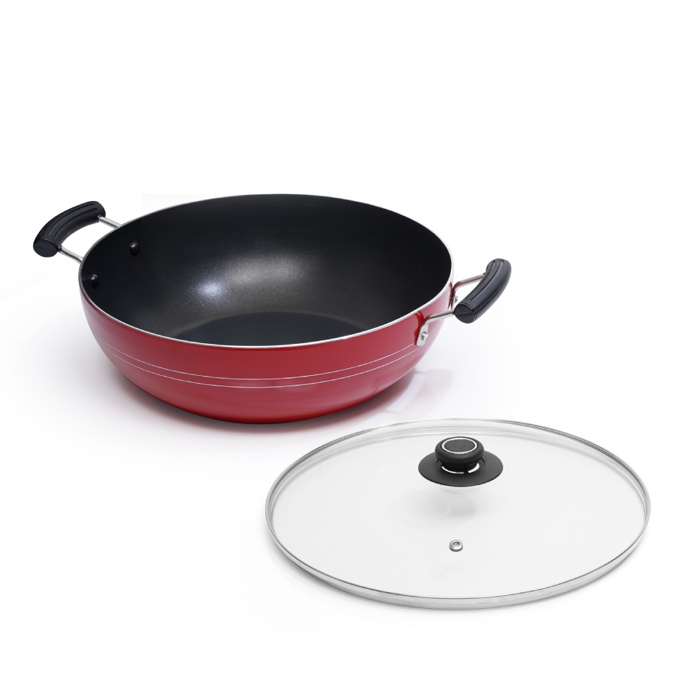 Blueberry BNC Kadai+Tawa+Frypan KTF Glass Lid | mykit | Buy online ...