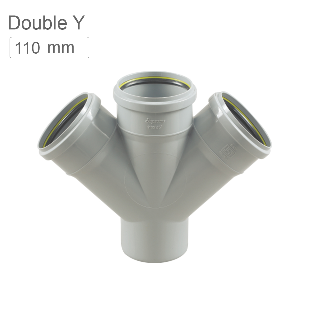 Supreme SWR Fitting Double Y 110mm RxRxRxSpg | mykit | Buy online | Buy ...