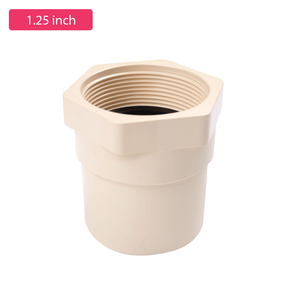Krishi CPVC FAPT Plastic Threaded 1.25inch | mykit | Buy online | Buy ...