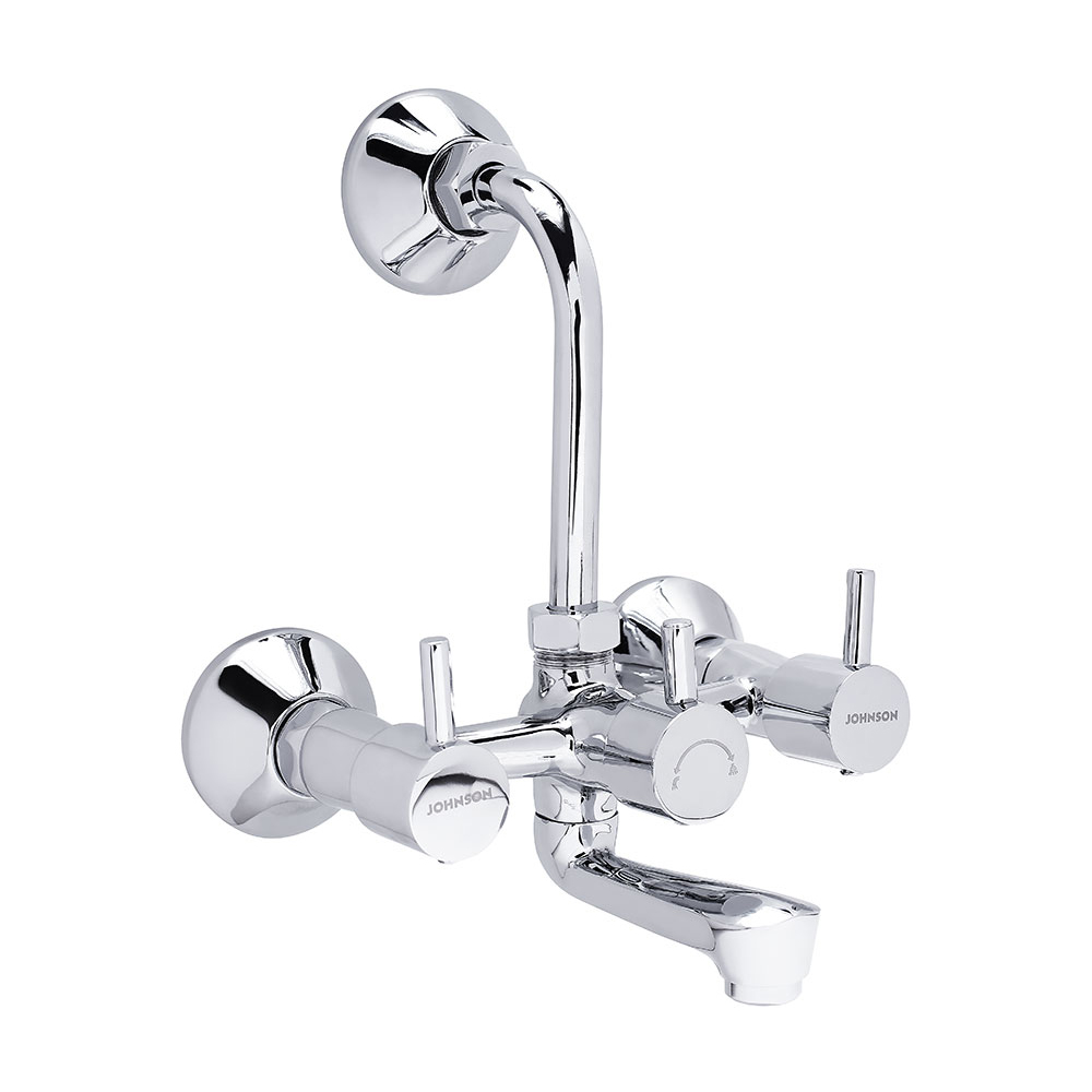 Johnson Ruby Wall Mixer 2 in 1 with Bend Pipe | mykit | Buy online ...