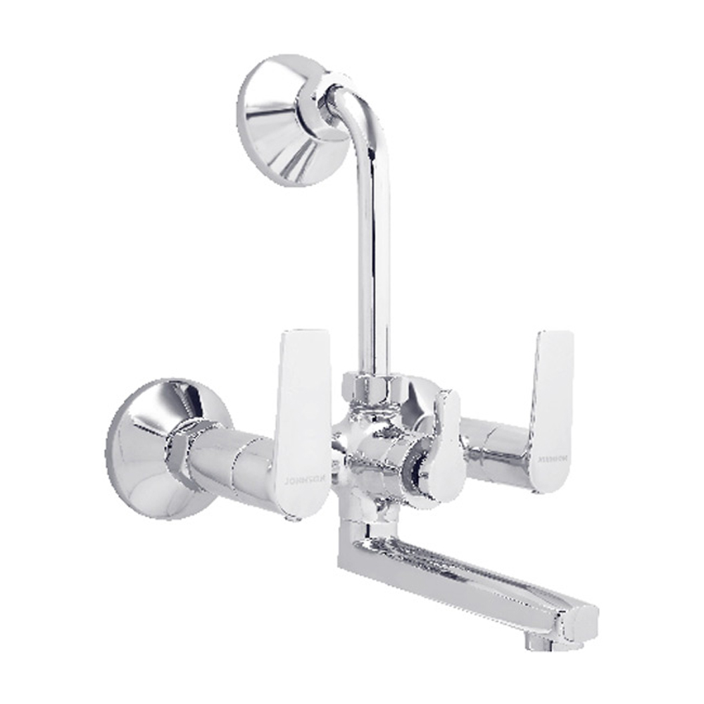 Johnson Fusion Wall Mixer 2 in 1 with Bend Pipe Quarter Turn | mykit ...