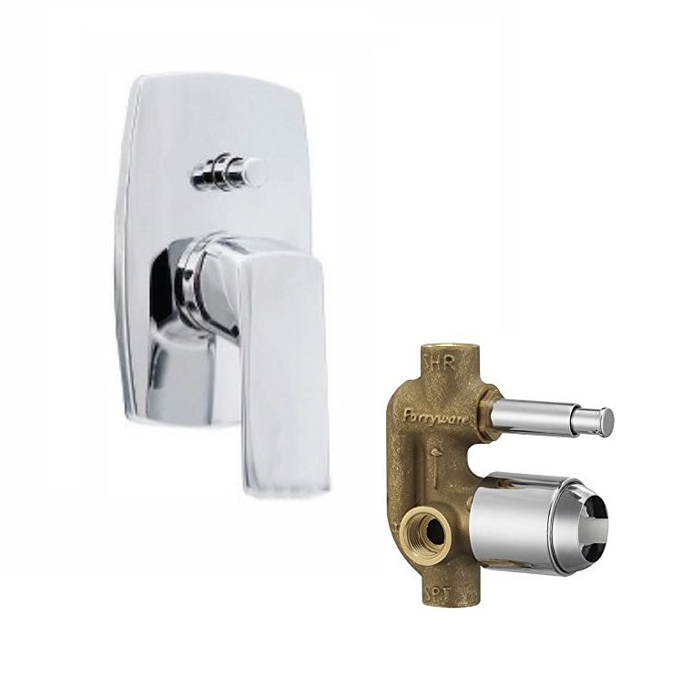 Parryware Euclid Concealed Diverter Upper Trim G5051A1 Single Lever ...
