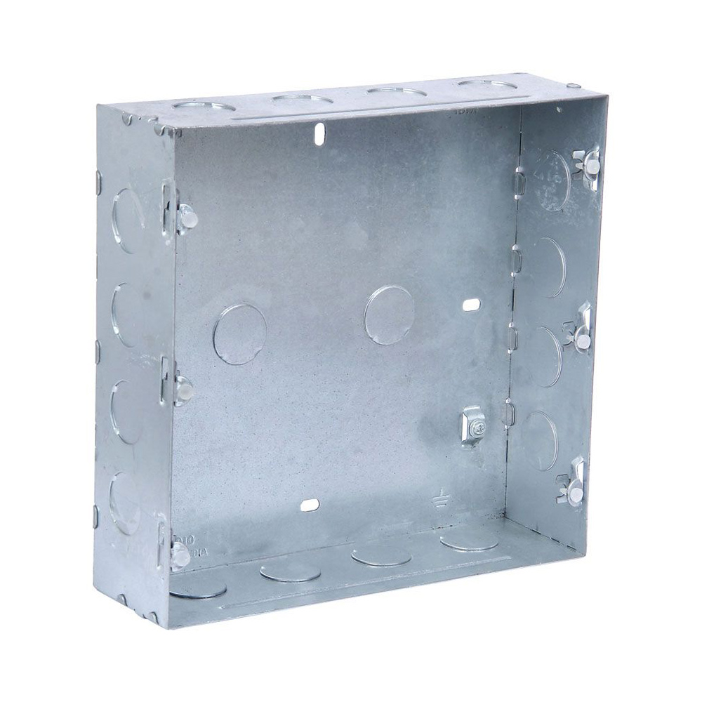 GM Four Five 16M Flush Mounting Metal Gang Box Galvanised | mykit | Buy ...