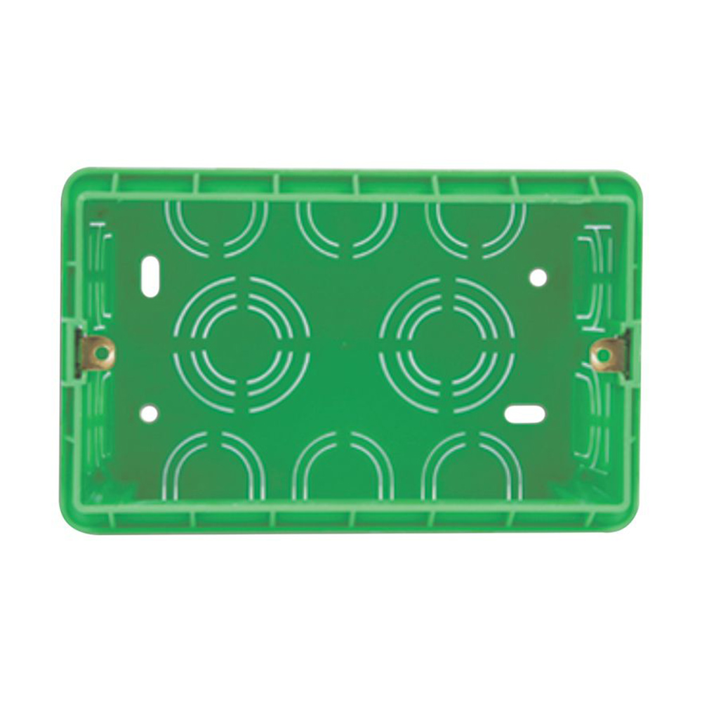 GM Four Five 4M Flush Mounting Plastic Gang Box Fire Resistant | mykit ...