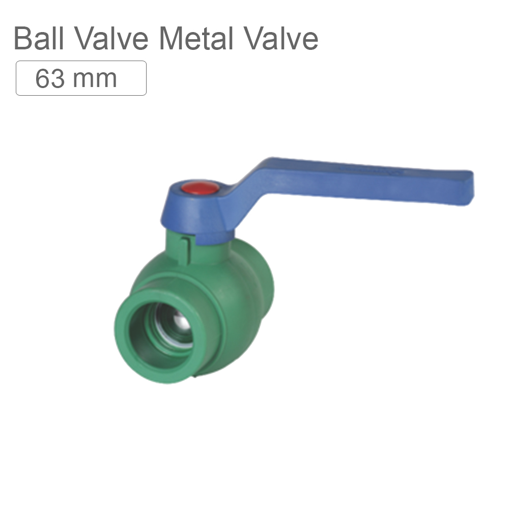 Supreme indo green PPR Ball Valve Metal Valve 63 mm | mykit | Buy ...