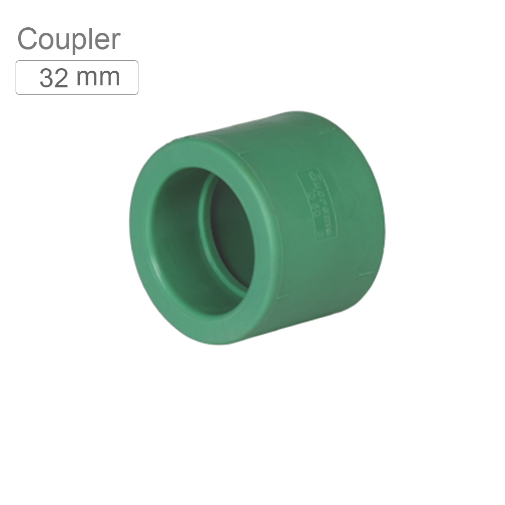 Supreme indo green PPR Coupler 32 mm | mykit | Buy online | Buy Supreme ...