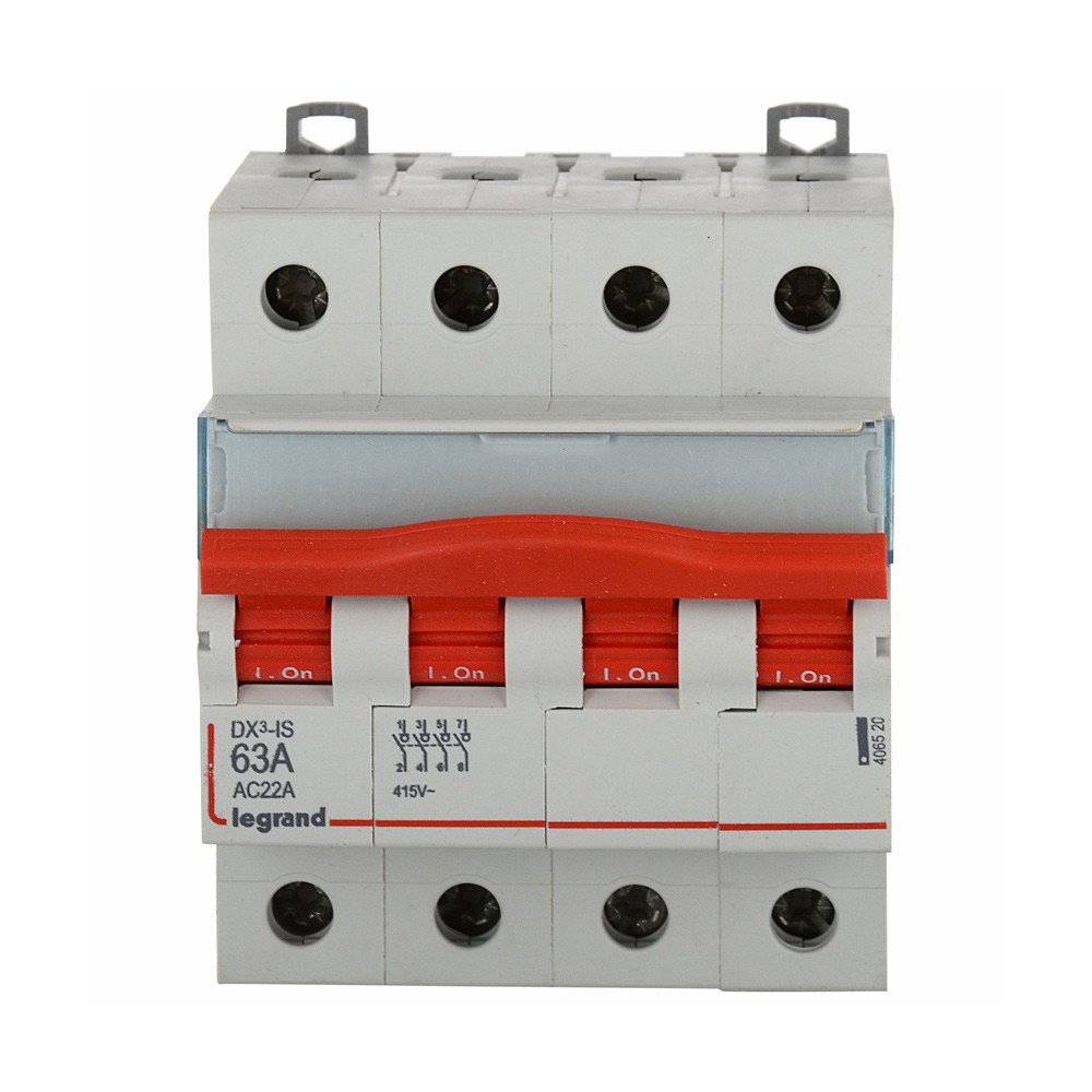 Legrand DX3 Isolators 63A Four Pole 415V | mykit | Buy online | Buy Legrand, Isolators online