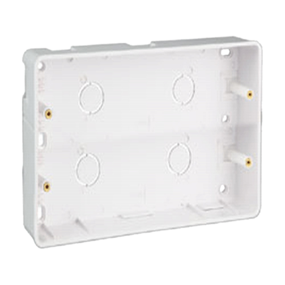 Legrand Britzy Plastic surface box 224 x 172 x 45 with 12 ( 2 rows x 6 ...
