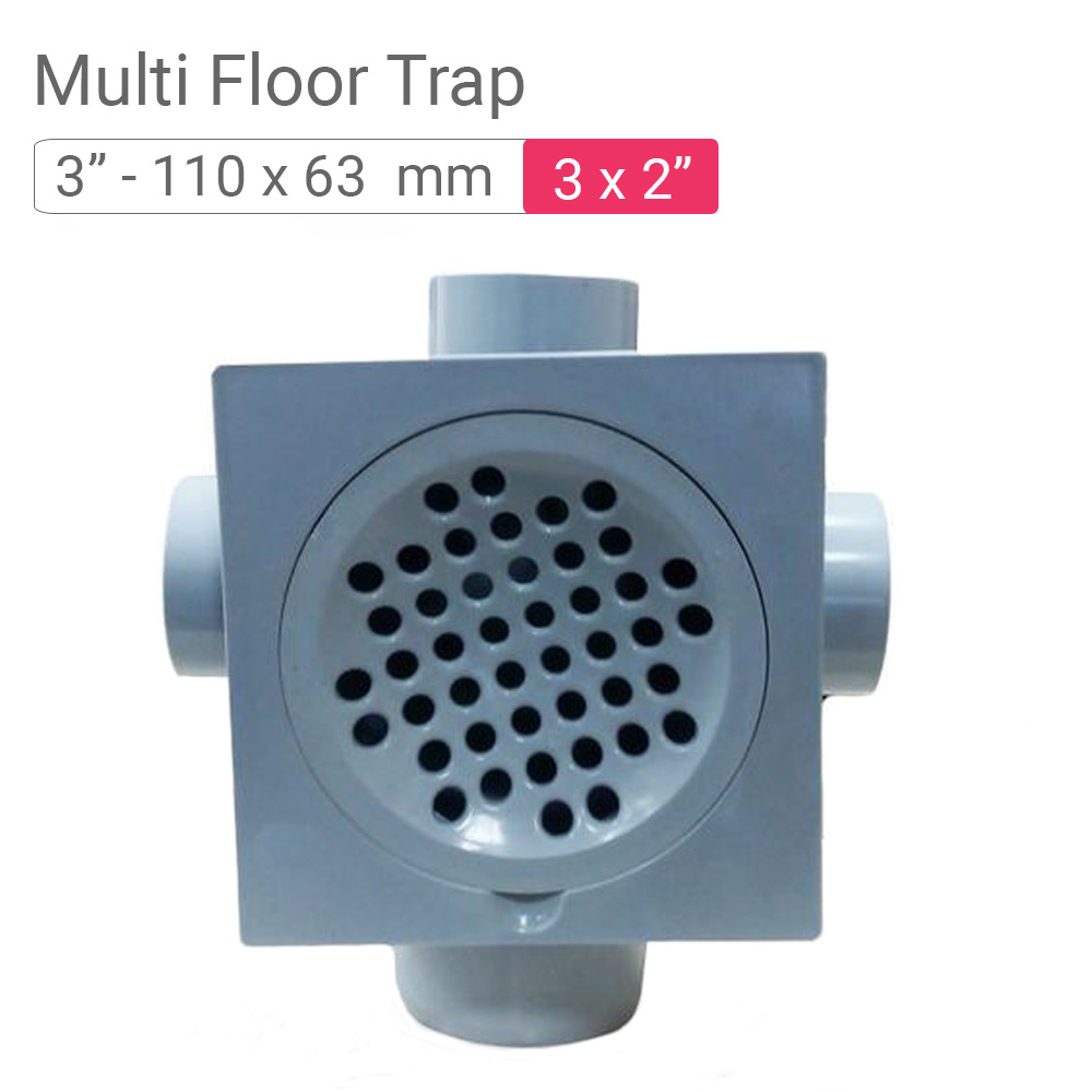 Star SWR Drainage Multi Floor Trap 3°-110x63mm 3x2inch | mykit | Buy ...