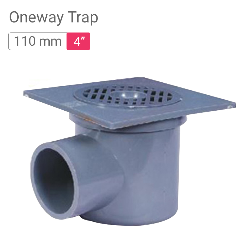 Star SWR Drainage Oneway Trap 110mm 4inch without jali | mykit | Buy ...