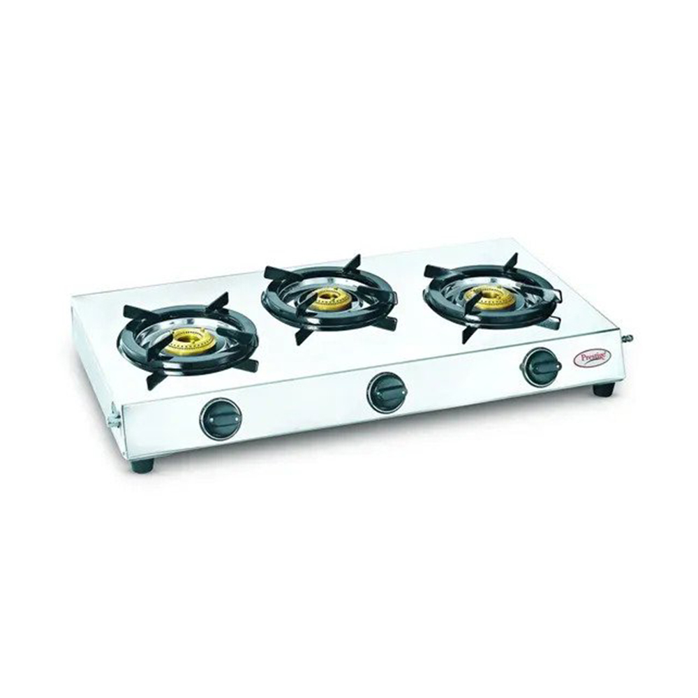 Prestige Perfect 3B LPG Stainless Steel Gas Stove | mykit | Buy online ...