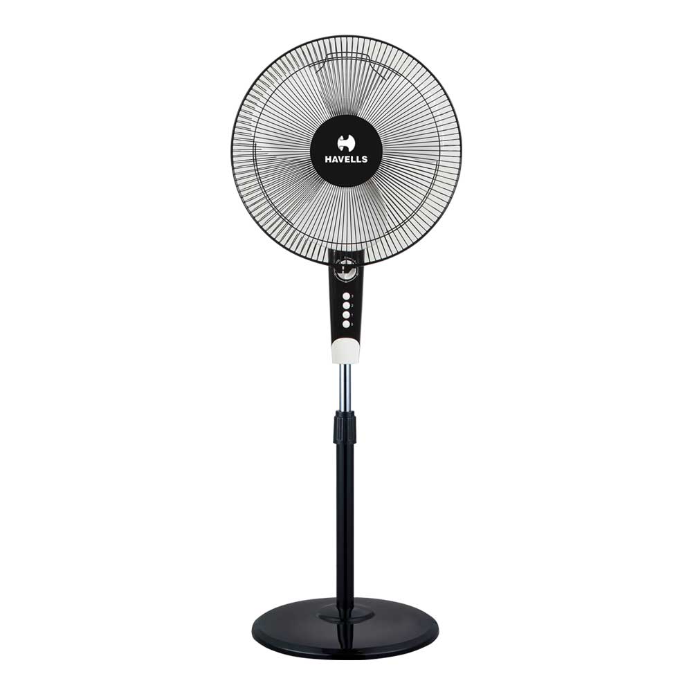 Havells Augusta 400mm White Black Pedestal Fan | mykit | Buy online ...