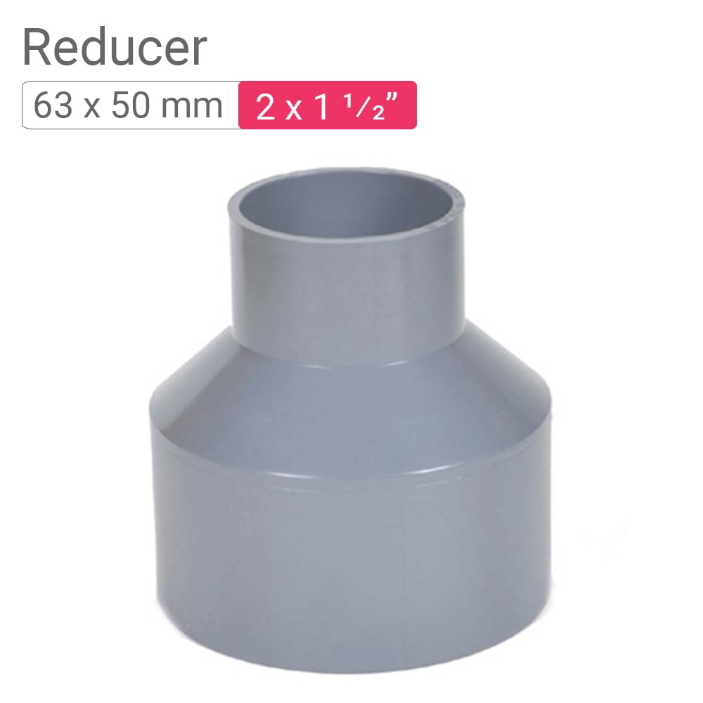 Star PVC Reducer 63 x 50 mm 2 x 1.50 Inch | mykit | Buy online | Buy ...