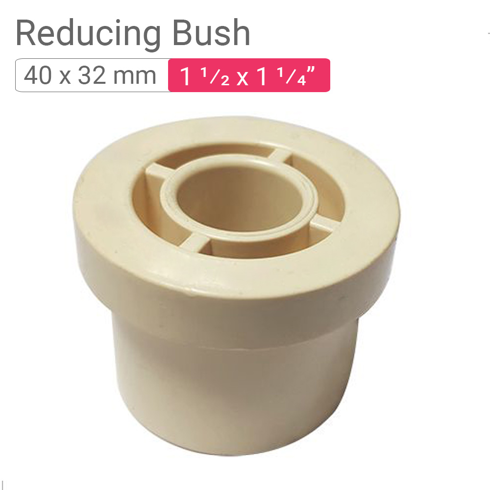 Star PVC Reducing Bush 40x32mm 1.25x1inch | mykit | Buy online | Buy ...