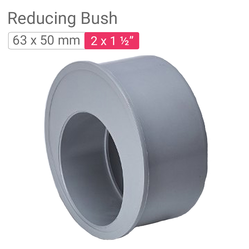 Star PVC Reducing Bush 63 x 50 mm 2 x 1.50 Inch | mykit | Buy online ...
