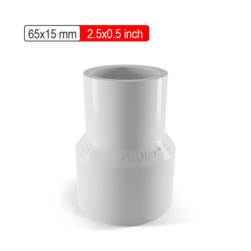 Finolex ASTM Reducer 65x15mm 2.5x0.5inch | mykit | Buy online | Buy ...