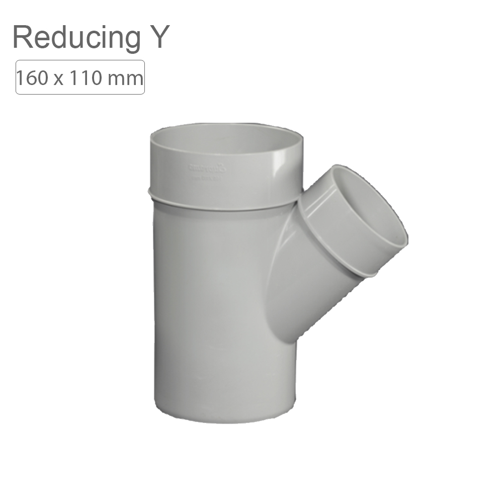 Supreme SWR Fitting Reducing Y 160x110mm SxSxSpg | mykit | Buy online ...