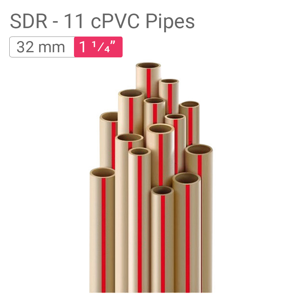 Star CPVC SDR 11 CPVC Pipes 32 mm 1.25inch | mykit | Buy online | Buy ...