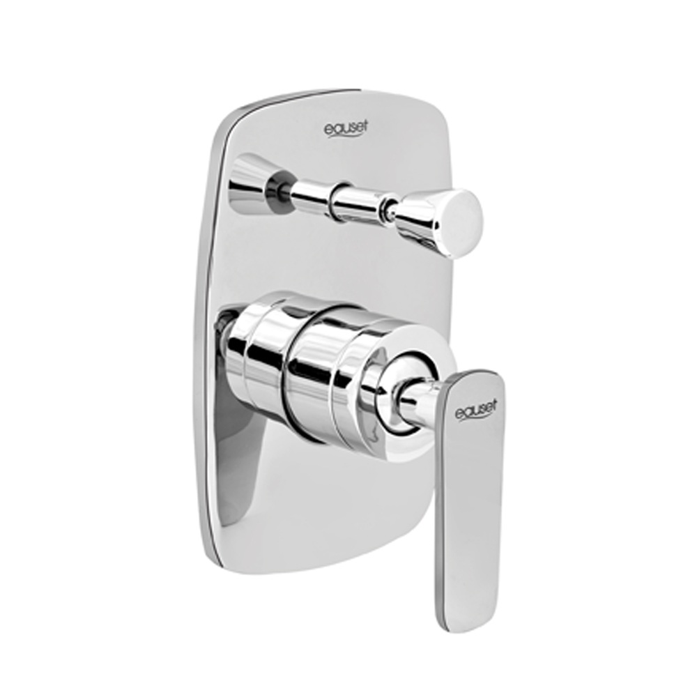 Eauset Dora Single Lever Normal Concealed Diverter for Bath & Overhead ...