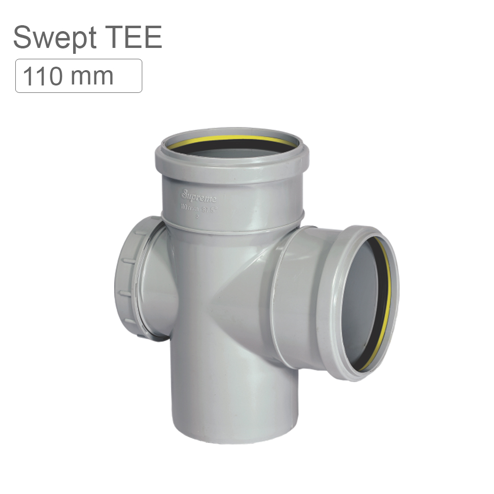 Supreme SWR Fitting Swept Tee 110 mm CR x CR x Spg | mykit | Buy online ...