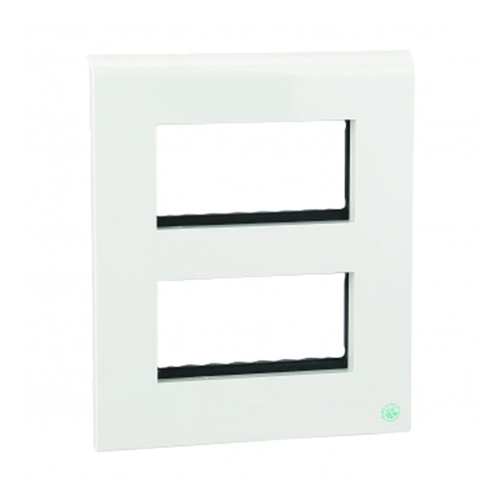 Legrand Myrius 8 module plate + frame 4x2 8 module White | mykit | Buy ...