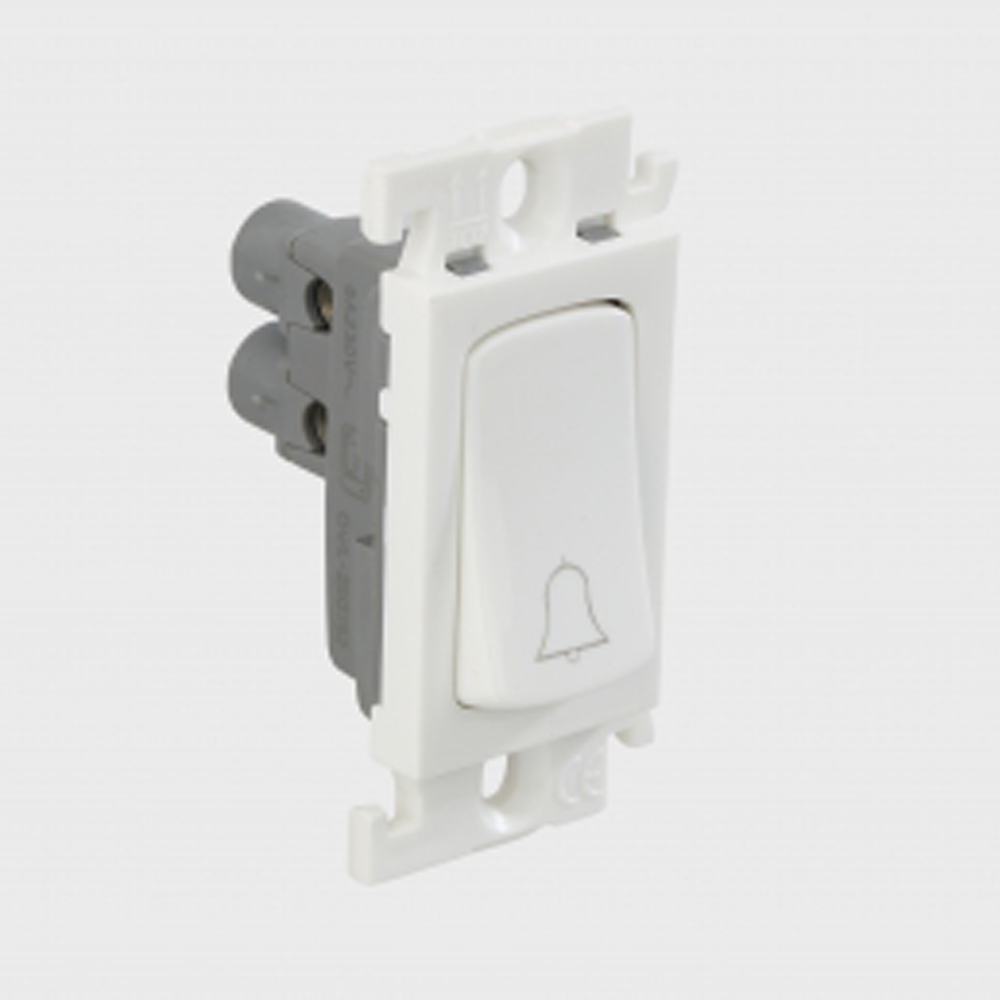 Legrand Mylinc 6A 1 way SP bell push 1 module | mykit | Buy online ...