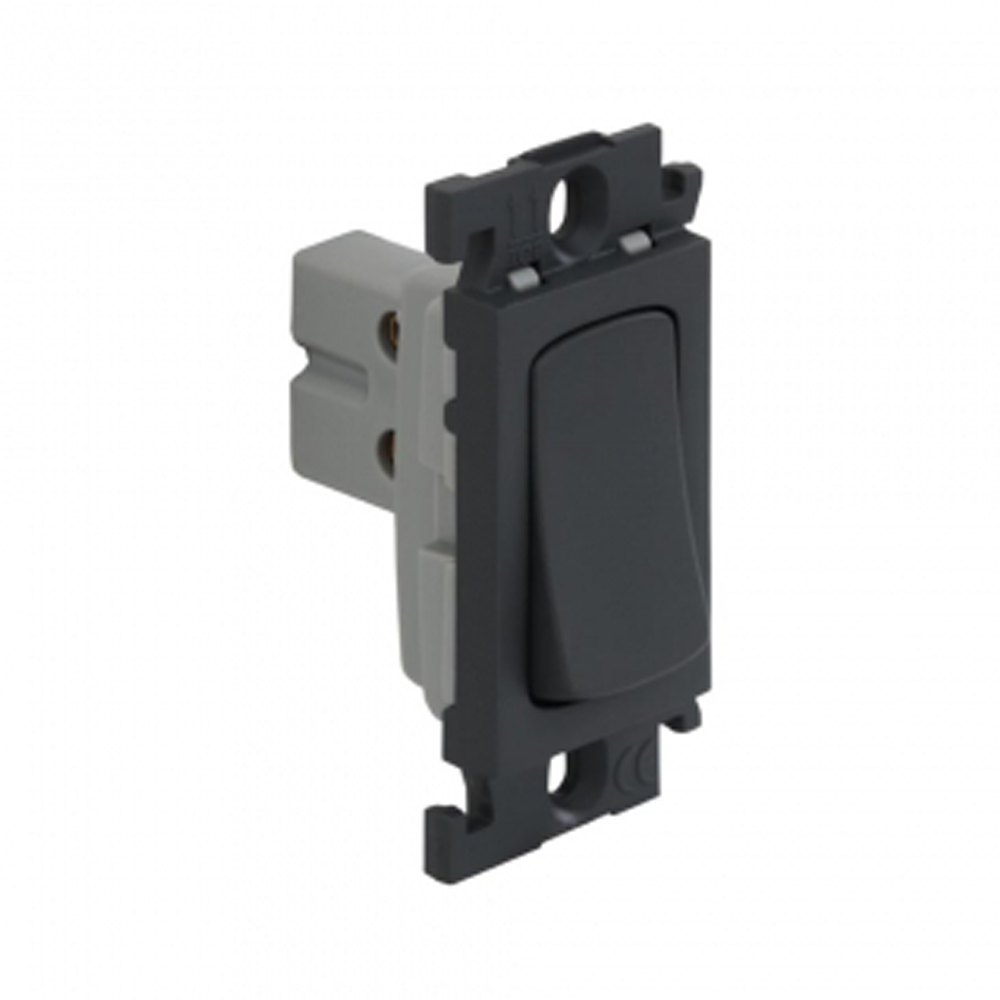 Legrand Mylinc 16A 2 way SP switch 1 module matt grey | mykit | Buy ...