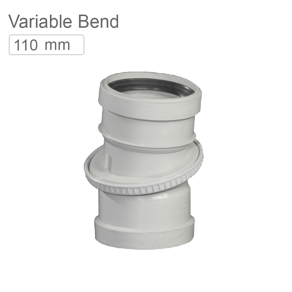 Supreme SWR Fitting Variable Bend (0-30°) 110mm CRxCR | mykit | Buy ...