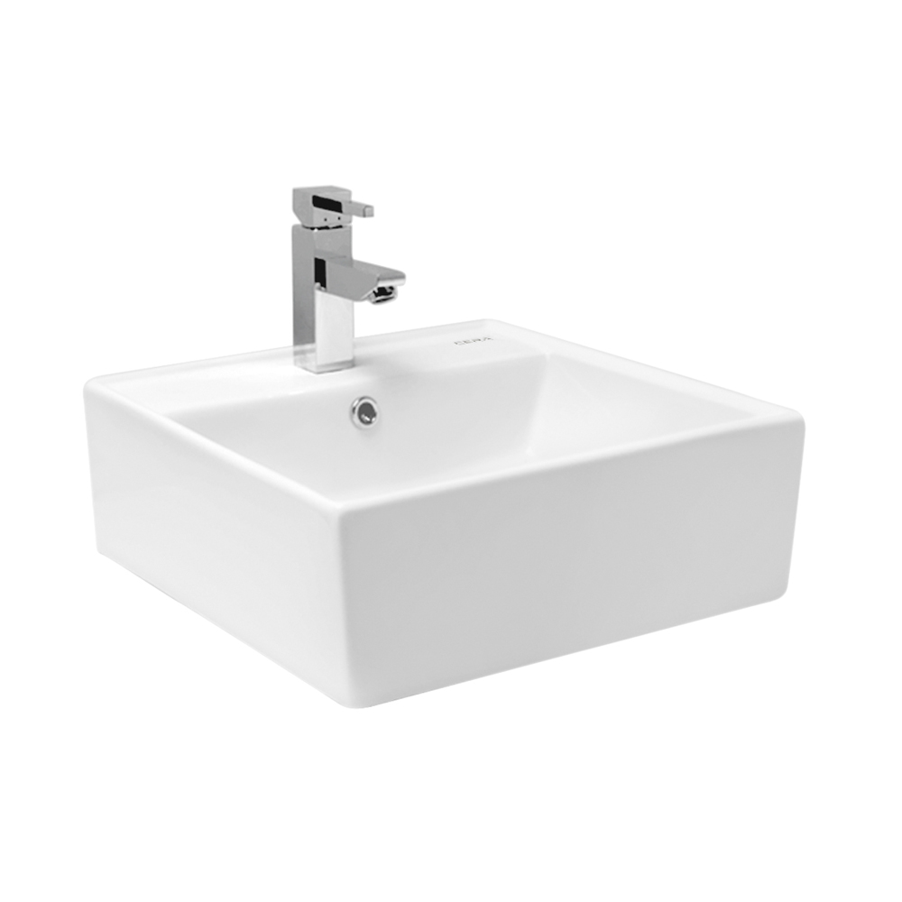 Cera Casket 470x470 Snow White Table Top Wash Basin | mykit | Buy ...