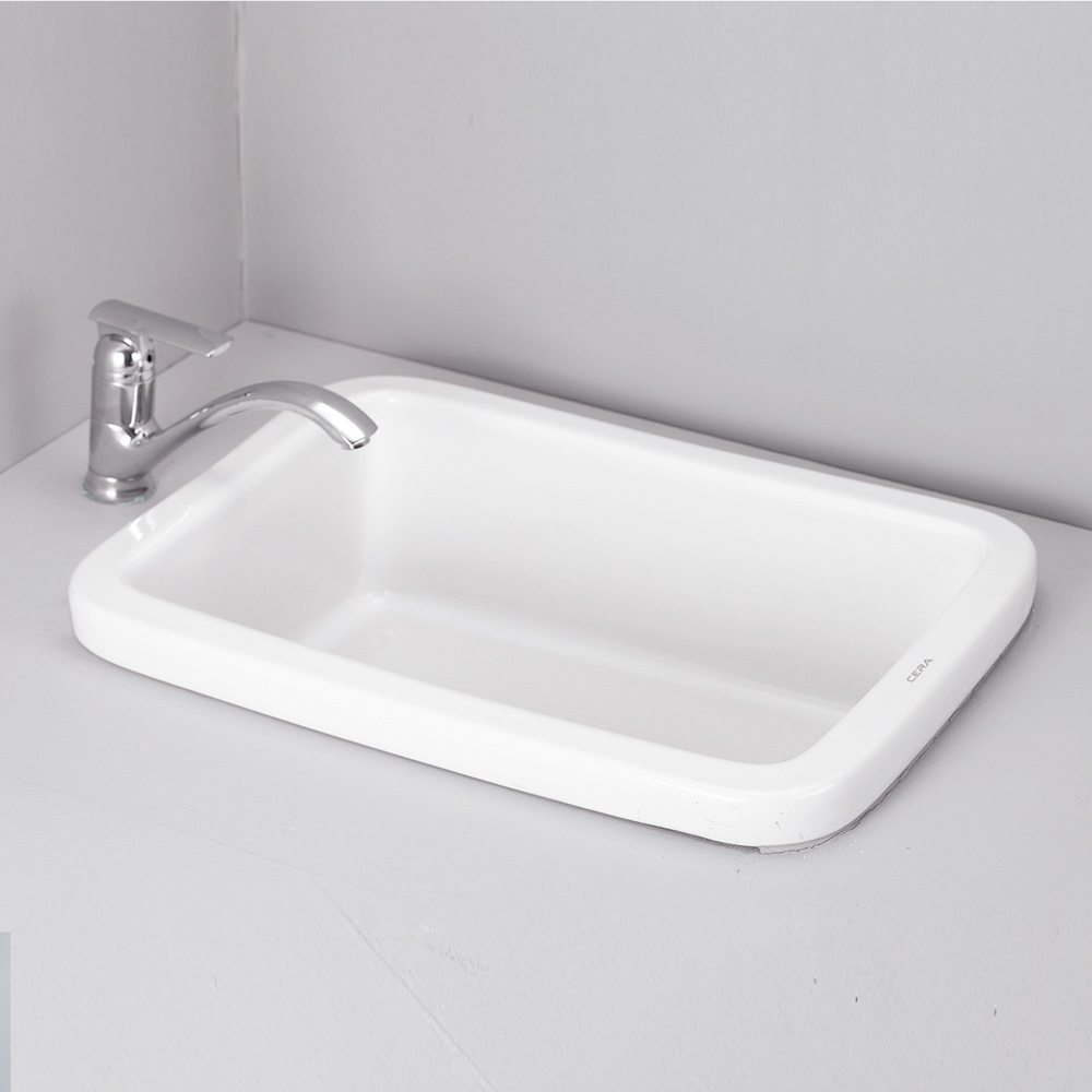 Cera Cater 660 x 460 x 200mm including rim Snow White Lab Sink | mykit ...