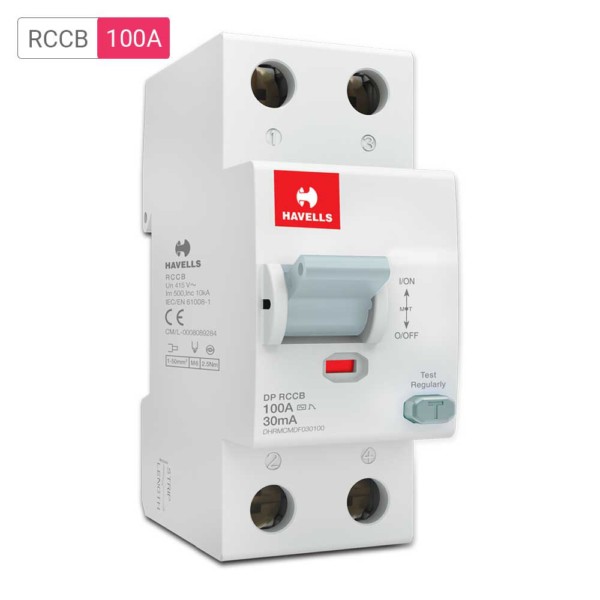 Havells Higher Rating DP RCCB 100A 30mA | mykit | Buy online | Buy ... Havells Higher Rating DP RCCB 100A 30mA | mykit | Buy online | Buy ...
